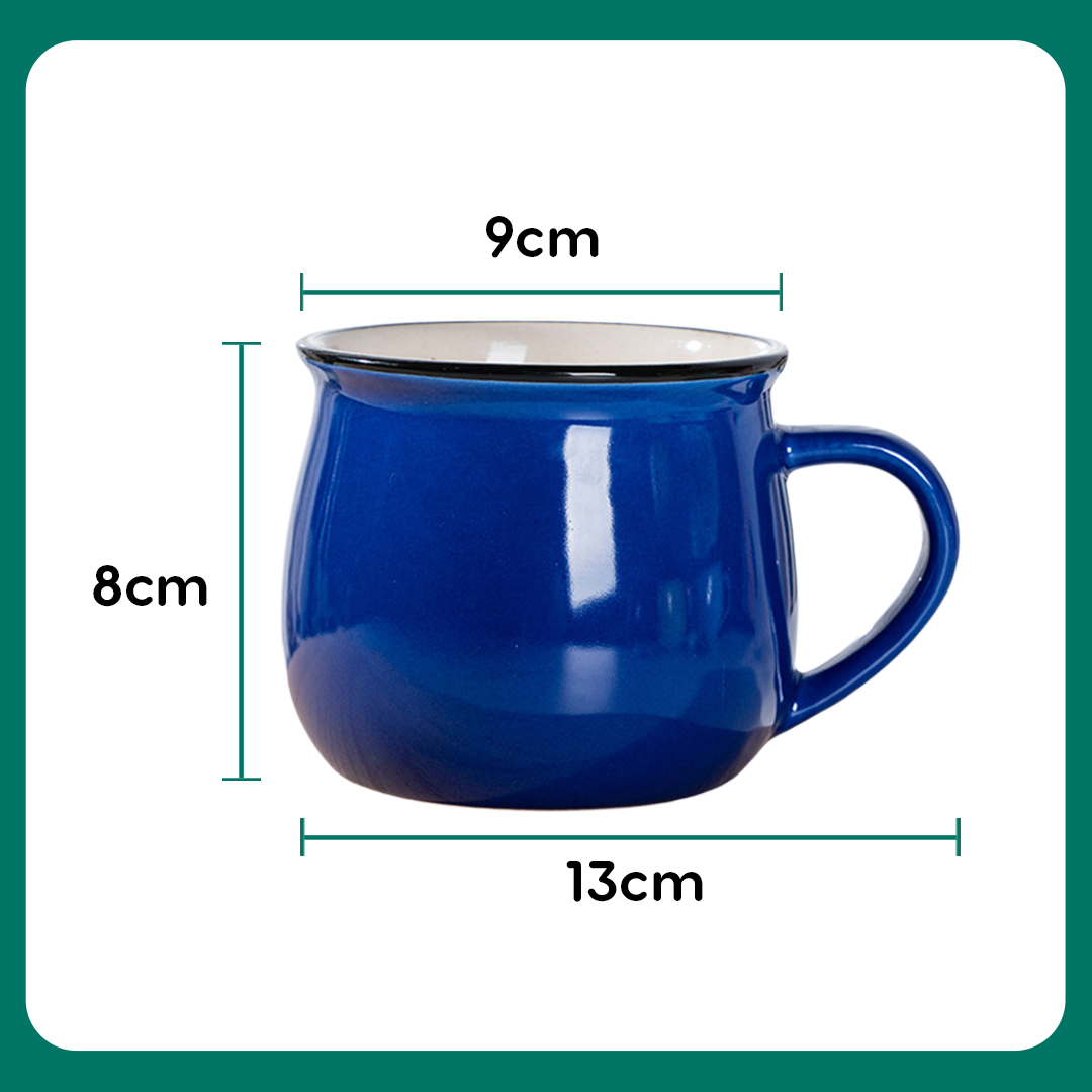 TIGA 350ml Ceramic Mug Coffee Cup Water Cup Milk Cup Cute Cartoon Cup ...