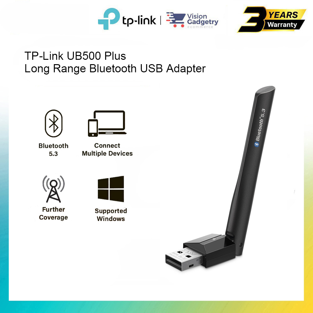 TP-Link UB500 Plus Bluetooth 5.3 5.0 Nano USB Adapter Smallest | Shopee ...