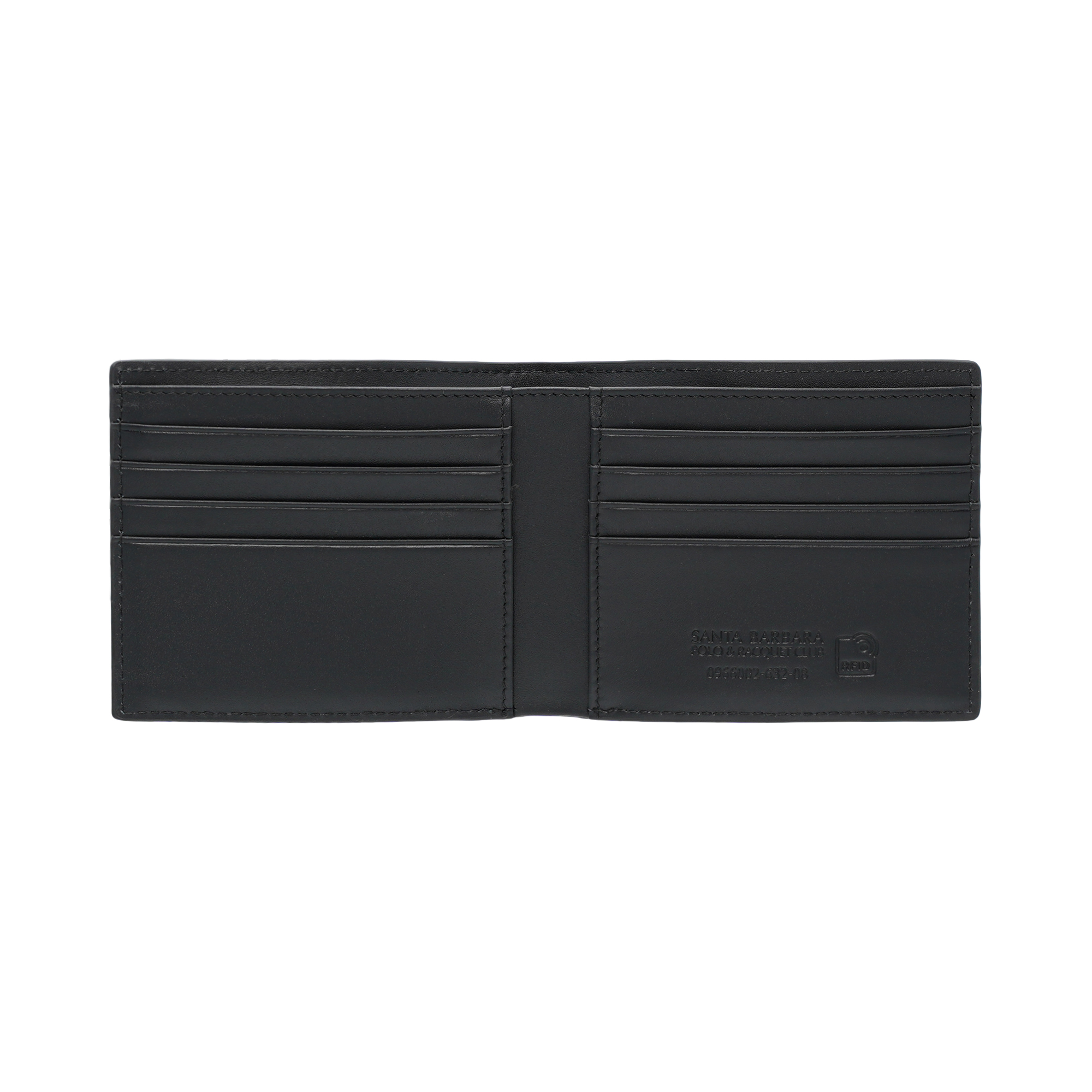 Santa Barbara Polo & Racquet Club Men's Monogram RFID Secure Tri-Fold ...