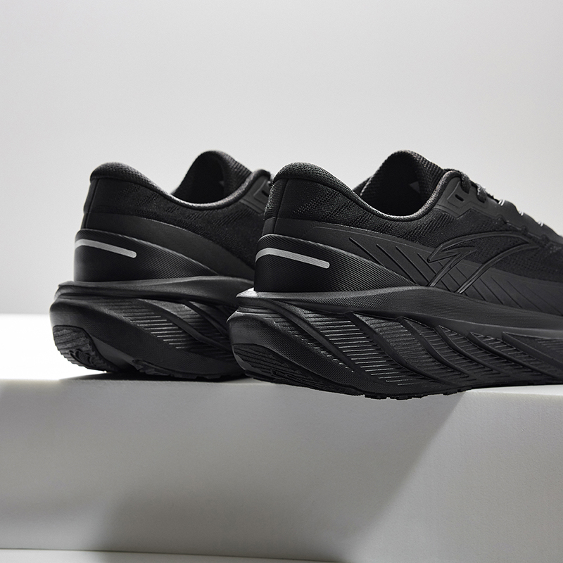 ANTA MEN FLOW PG7 Running Shoes 1124D5504-6 -Black/Silver (Kasut Larian ...