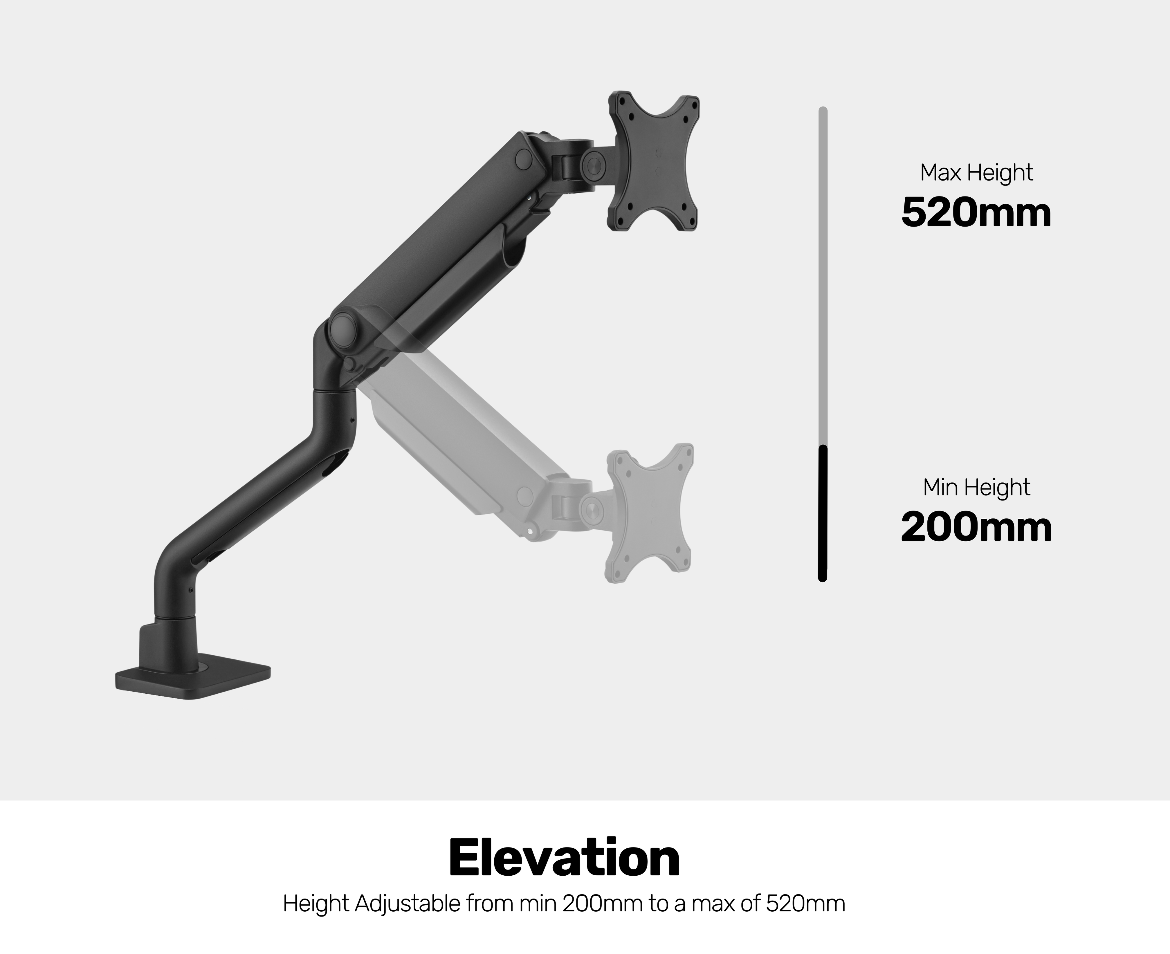 the Aryl™ Prime Dual Monitor Arm | Shopee Malaysia