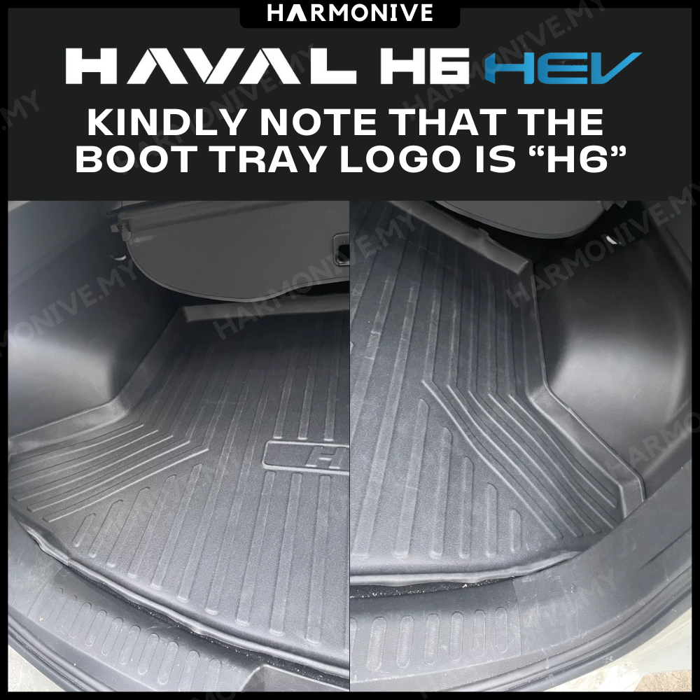 Harmonive Cargo Boot Tray GWM Haval H6 HEV (2024-Present) | Shopee Malaysia