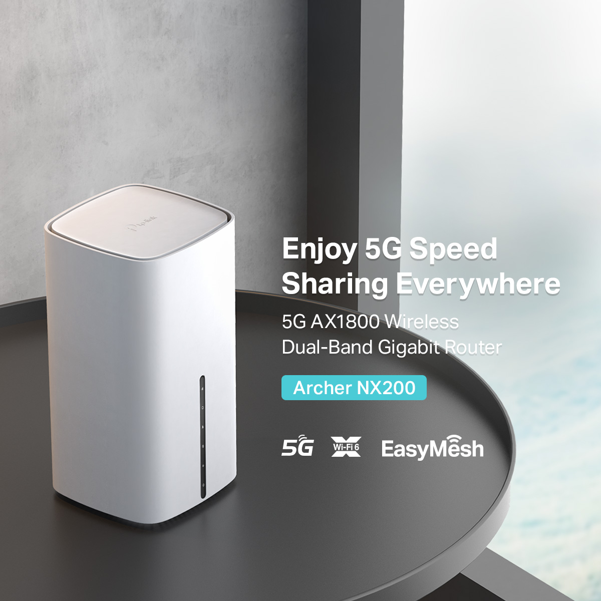 TP-Link Archer NX200 AX1800 5G AX1800 Wireless Dual-Band Gigabit Router ...