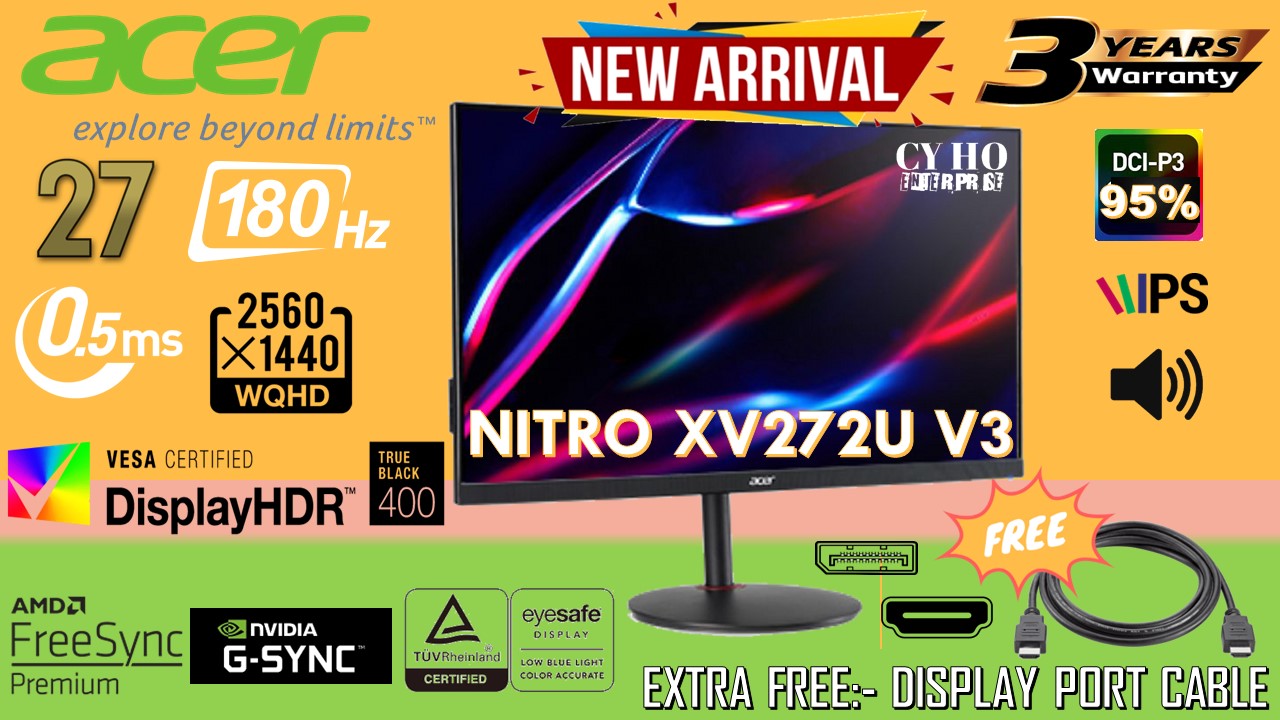 Acer Predator XB273U X2 - 27"WQHD IPS-210hz / ED270R S3 27"CURVED-VA ...