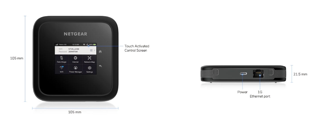 Netgear Nighthawk (MR6110) M6 5G WiFi 6 Mobile Hotspot Router, Up to 3 ...