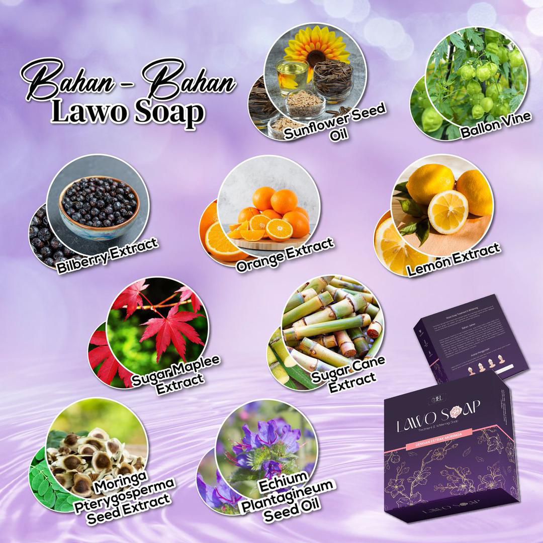 [DIRECT HQ] SABUN PUTIH LAWO SABUN LAWO PUTIH LAWO SOAP PUTIH | Shopee Malaysia