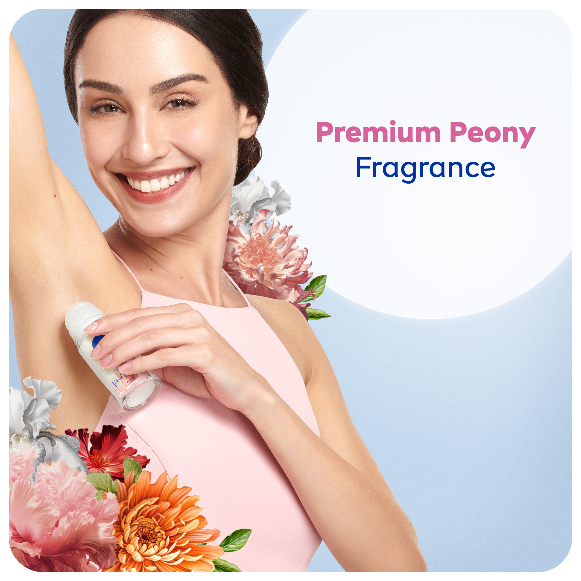 NIVEA Female Deodorant Extra Bright Velvet Romance Roll On Brightening Anti Perspirant No Sweat ...