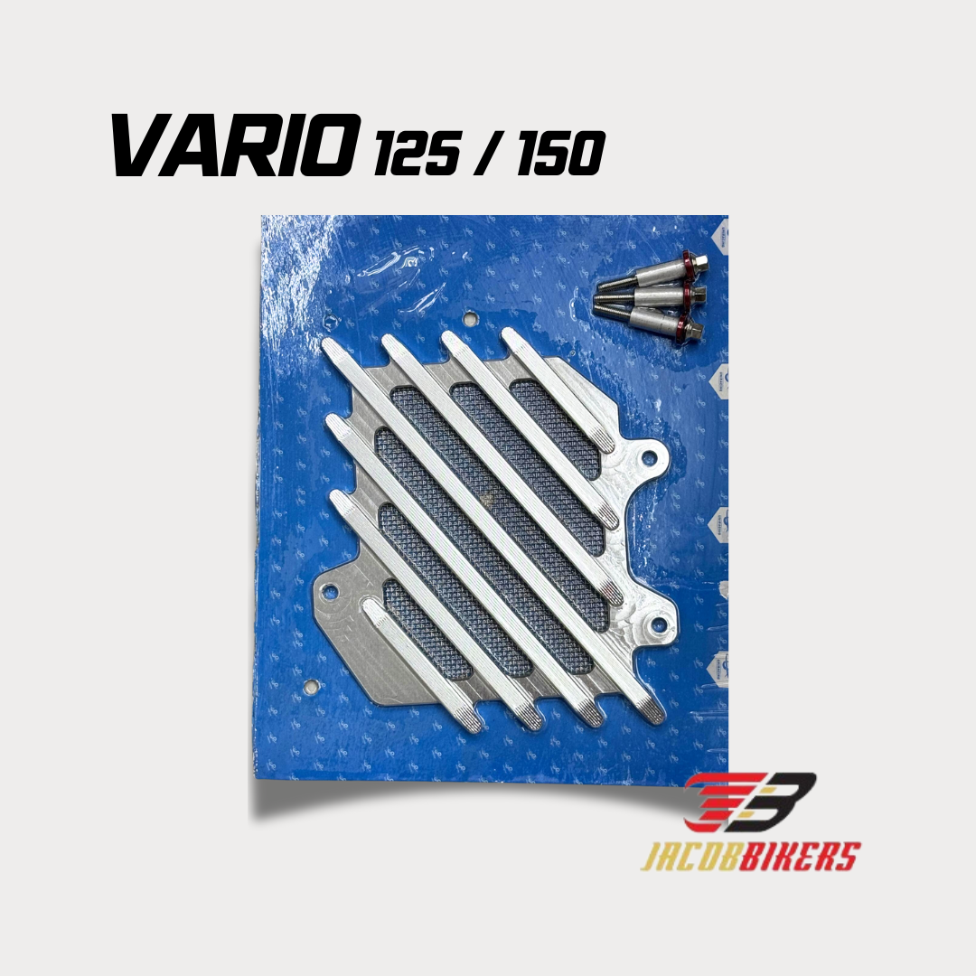 HONDA VARIO 125 150 RADIATOR COVER COOLANT COVER CNC ALLOY WITH SCREW ...