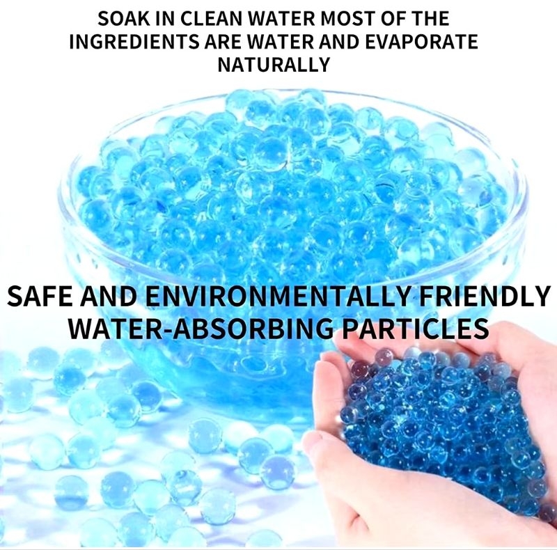 (Ready Stock) 10000Pcs/Bag 7MM-8MM Preferred Absorbent Harden Bead ...