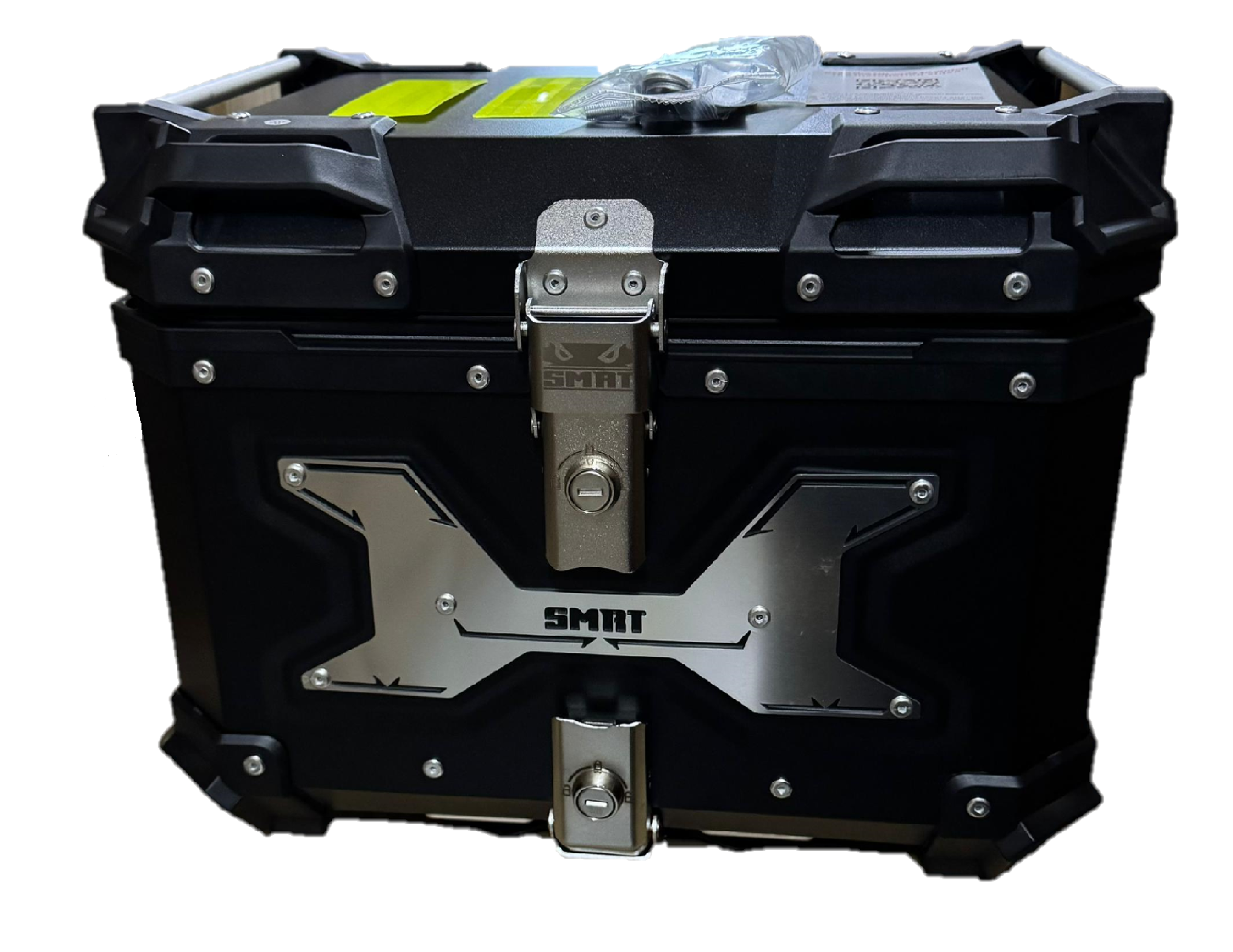SMRT Aluminium Top Box Motorcycle Storage Box 45 Liter 45L Siap ...