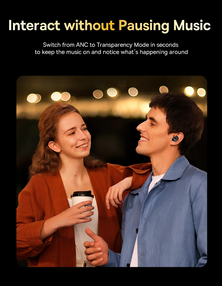 Baseus Bowie MA10/MA10 Pro ANC Wireless Earphone Bluetooth 5.3 48dB ...