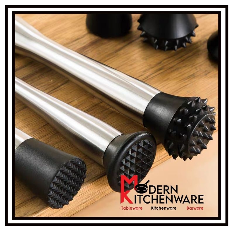 【ModernKitchenware】Stainless Steel Cocktail Muddler Pop Lemon Tea ...