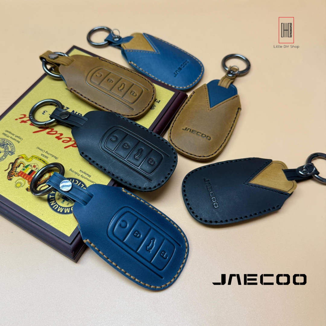 Jaecoo Key Fob Remote Key Horse Leather Holder Key Fob Sarung Kunci ...