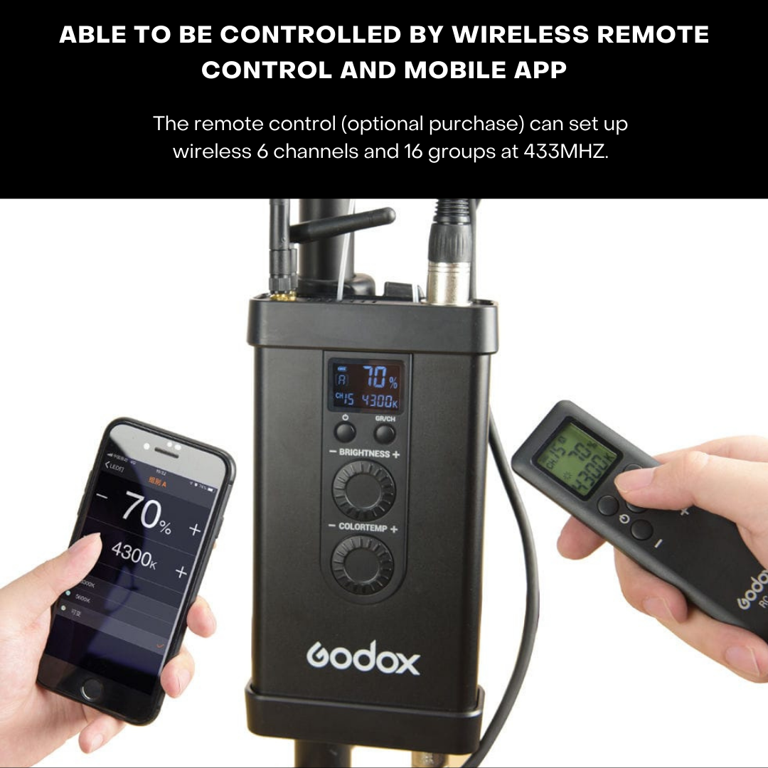 Godox FL150S/FL150R Flexible LED Video Light 3300-5600K Bi-Color ...