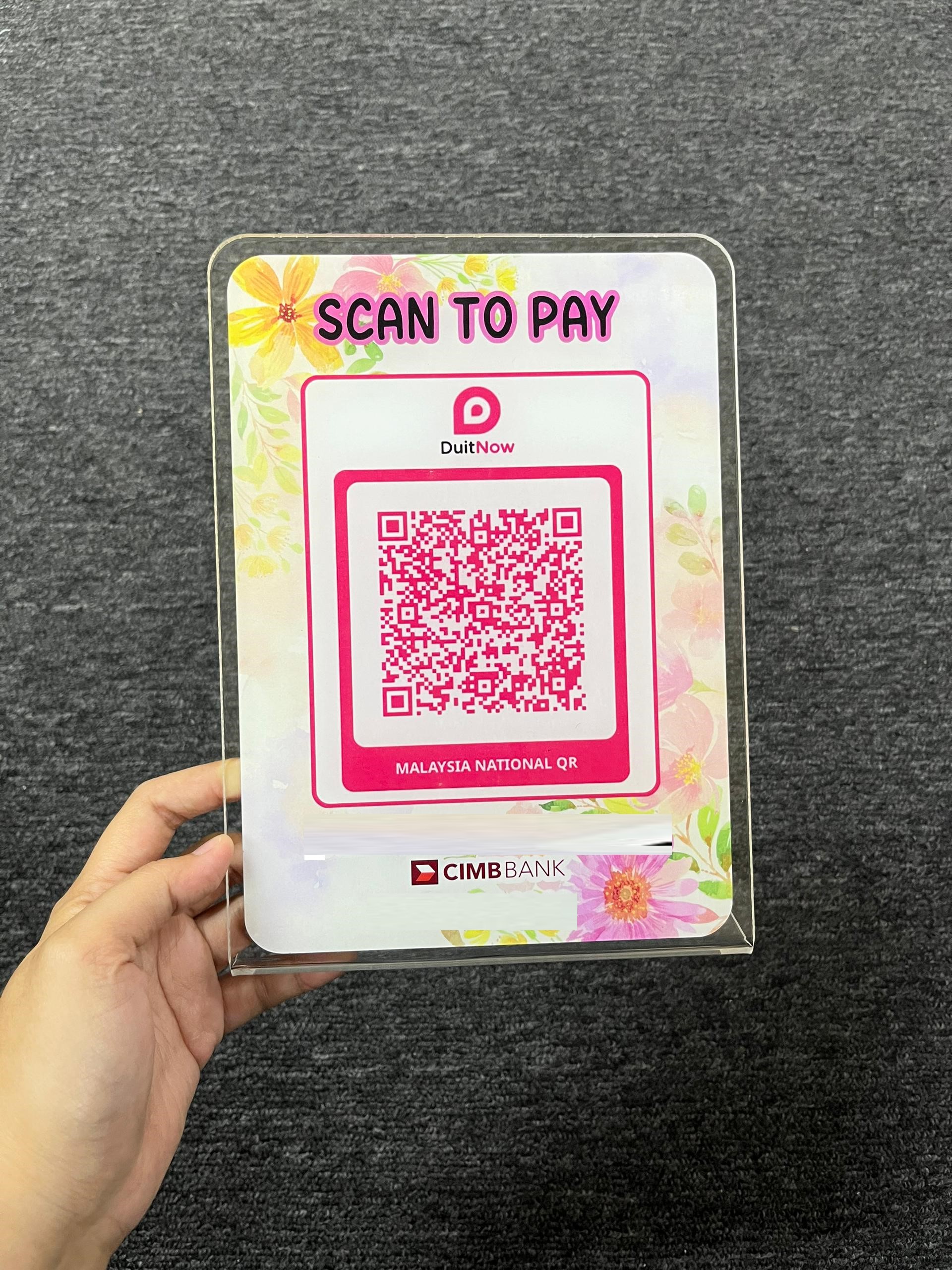 QR CODE STANDEE | ACRYLIC STANDEE | Shopee Malaysia