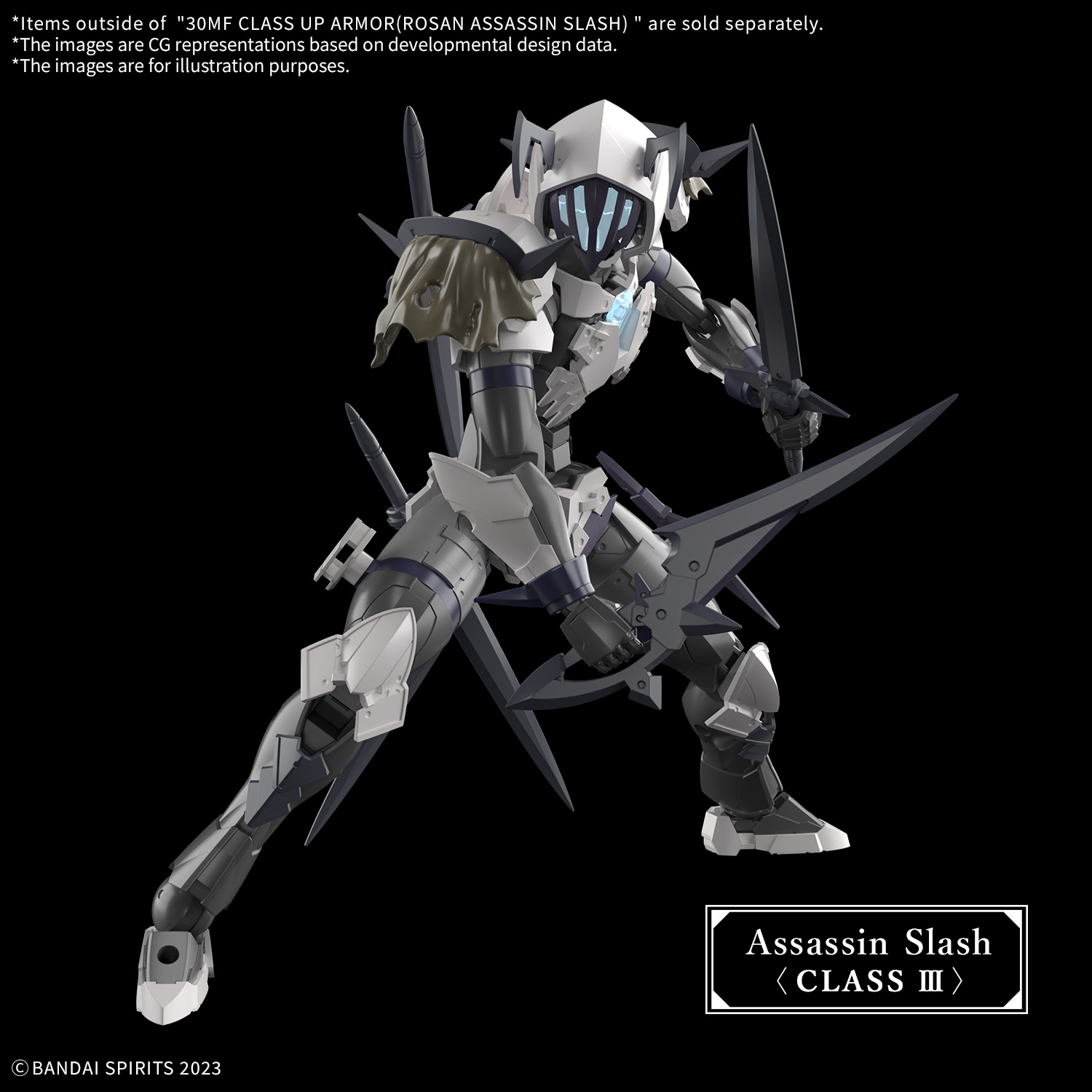 [MAY/JUN 2025] BANDAI 30MF CLASS UP ARMOR (LIBER/ROSAN ASSASSIN SLASH ...