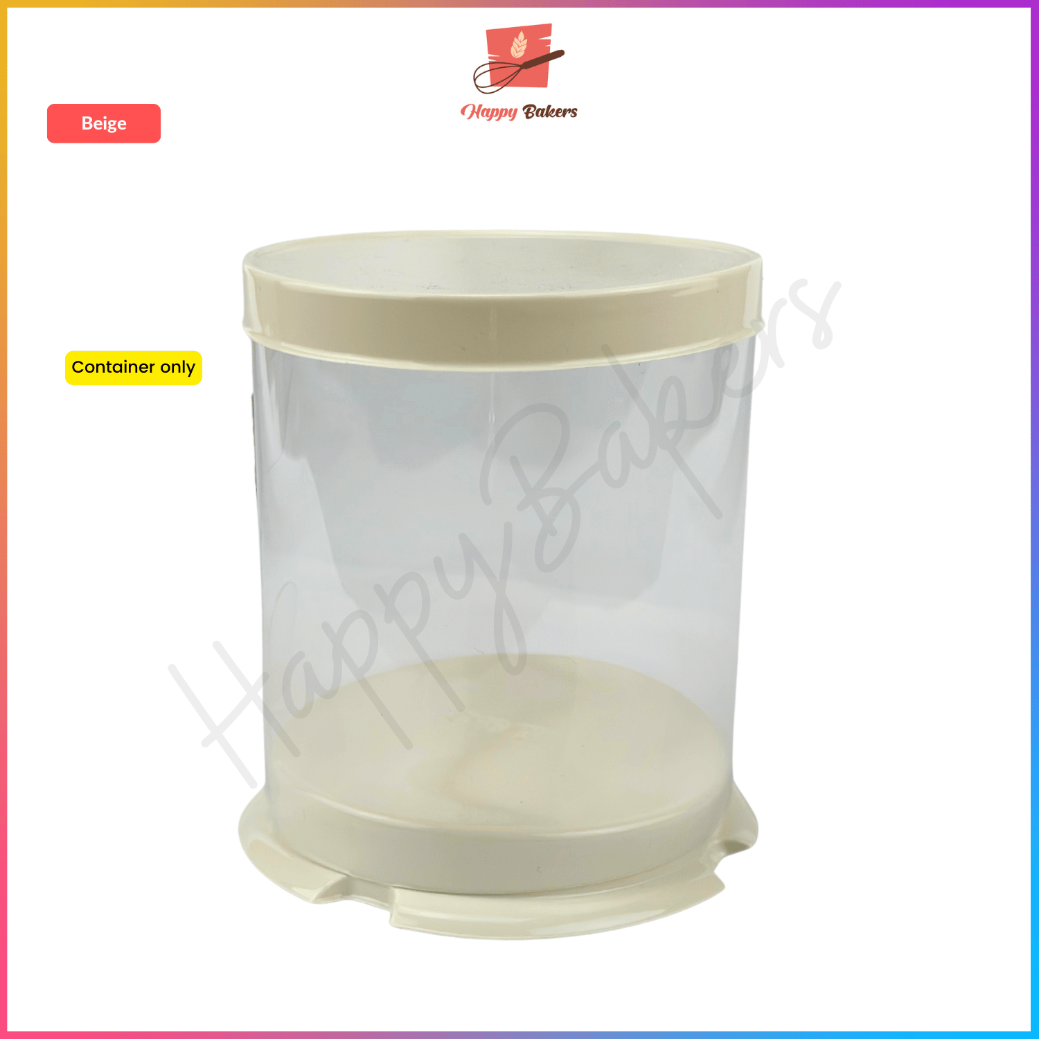 Mini Cake Round Container Box 2 inches For Small Cakes Cupcakes Sweets ...
