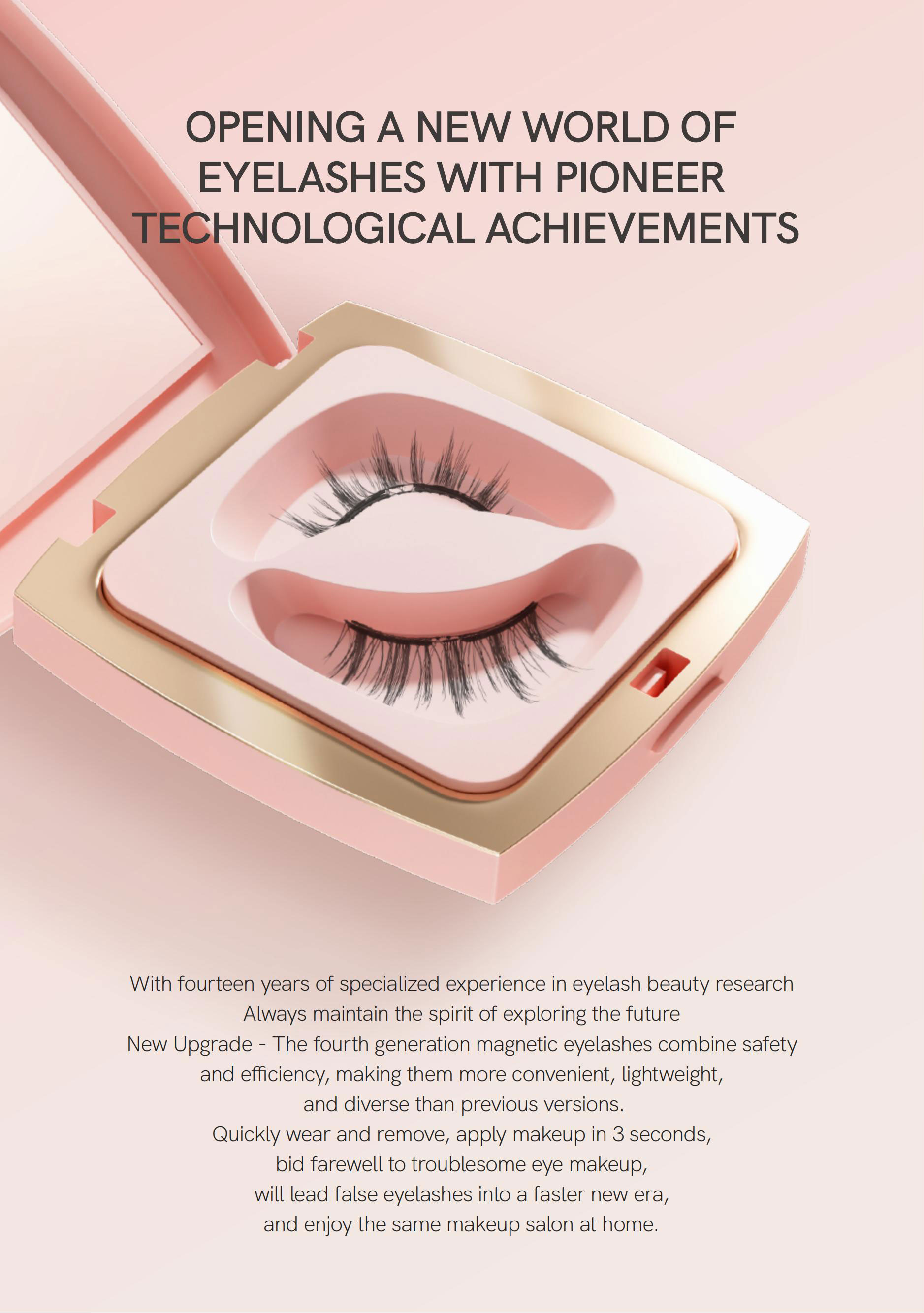 MLEN DIARY soft magnetic eyelashes do not require glue 3D 6D eyelashes ...
