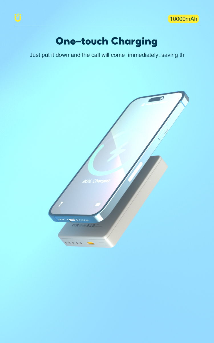 GeekTown Magnetic Wireless Powerbank Magsafe Fast Charge Metal Panel ...