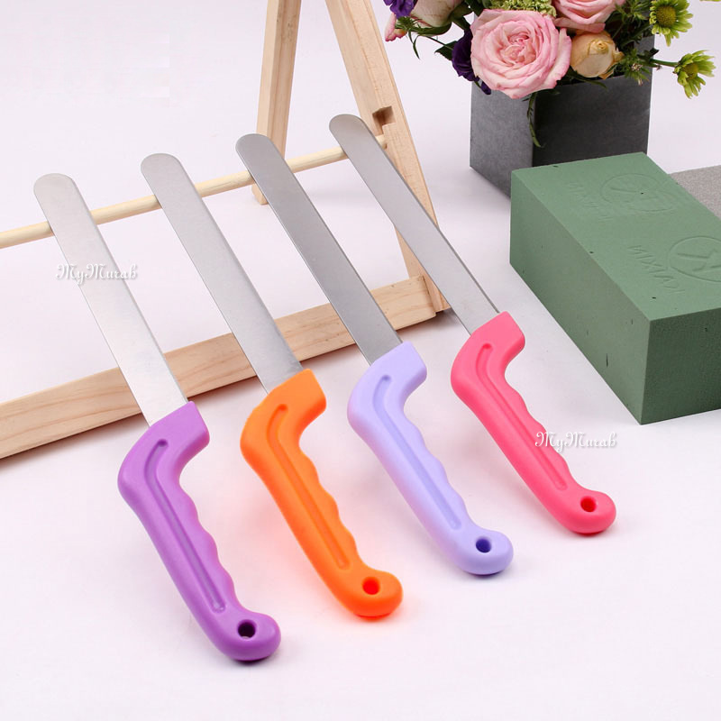 FLOWER TOOL KNIFE MUD SCISSOR Flower Florist Flowers Trowel Cake Bunga ...