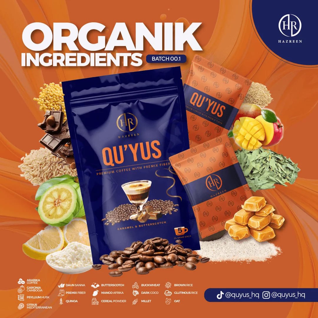 KOPI QUYUS BY REEN RAHIM HAZREEN QU'YUS COFFEE | Shopee Malaysia