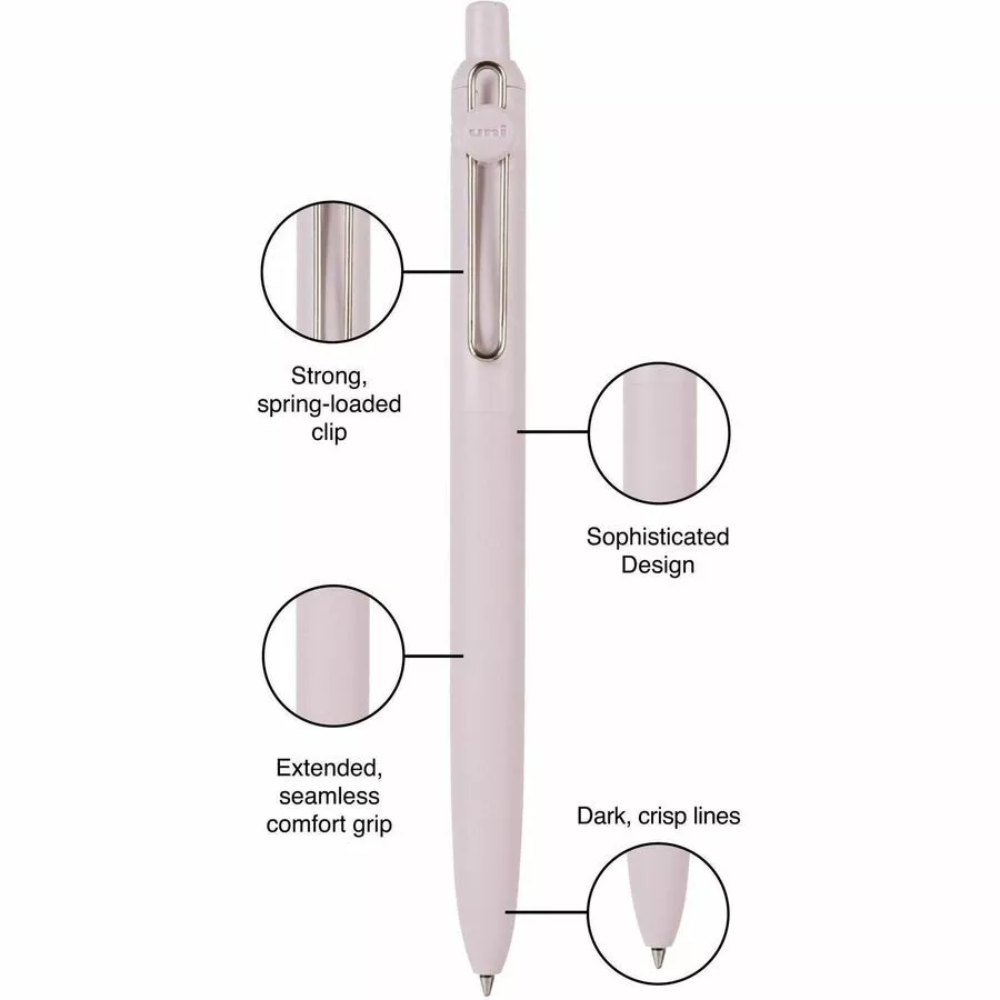 Uni Mitsubishi Uniball ZENTO Basic Standard Flow Gel Pens 0.38/0.5mm UBNZS38.15 UBNZS38 UBNZS05 ...