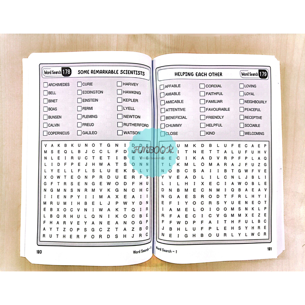 [FUNBOOK] A puzzle a Day 365 Days of word search Mind to Mind | Shopee ...