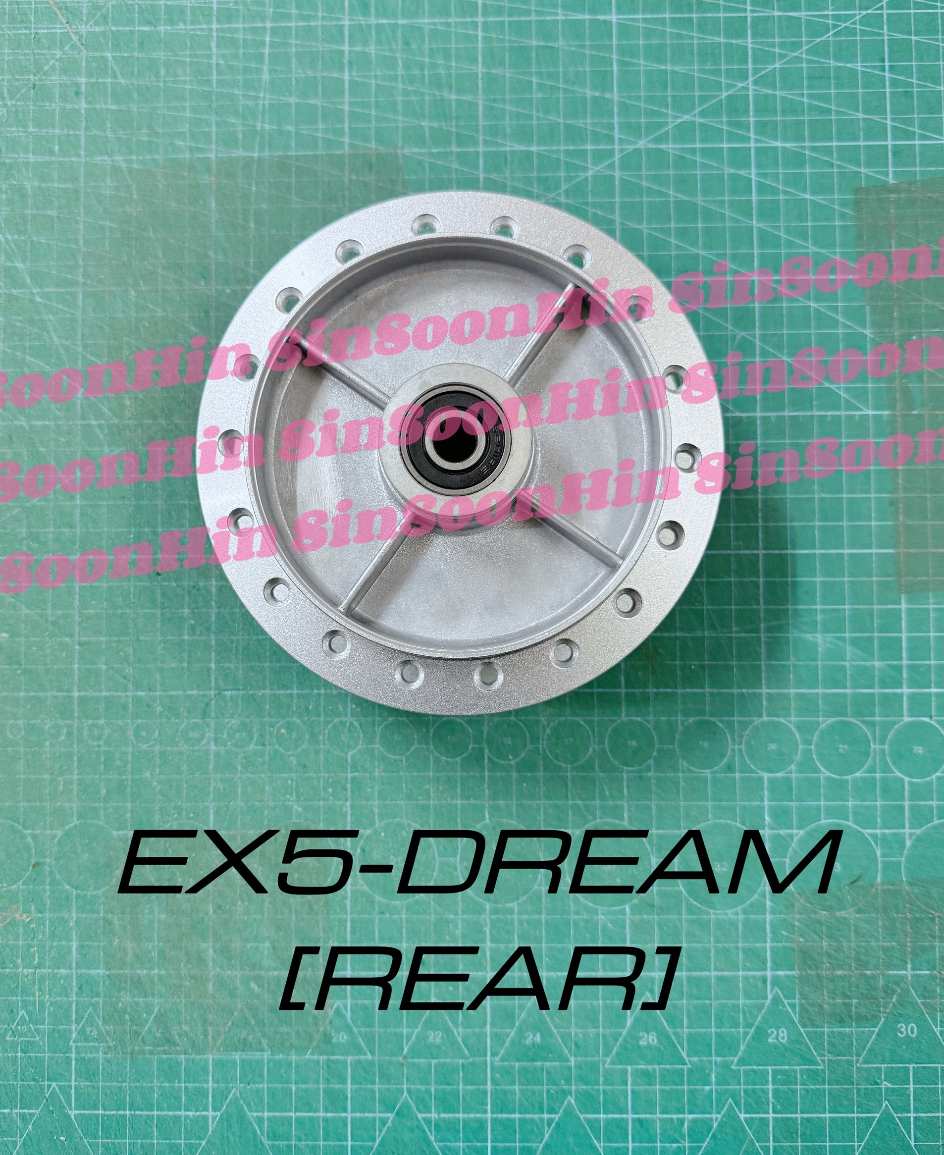 Honda WAVE100 EX5-DREAM Front Rear Hub Set # gantang depan belakang ex5 dream w100 wave 100 ...