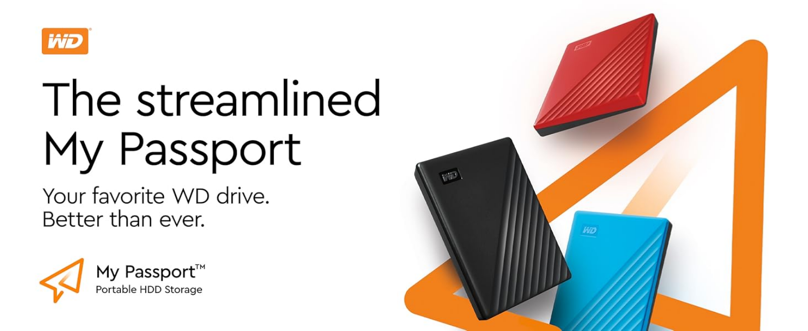 WD Western Digital Element & My Passport Portable External Hard Disk ...