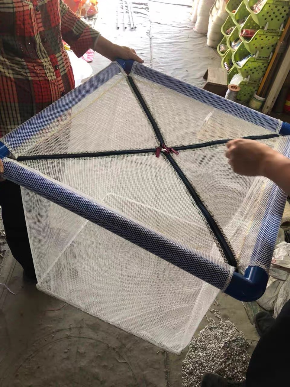 Mahseer Labs Premium Quality PVC Nylon Floating Fish Mesh For Aquarium ...