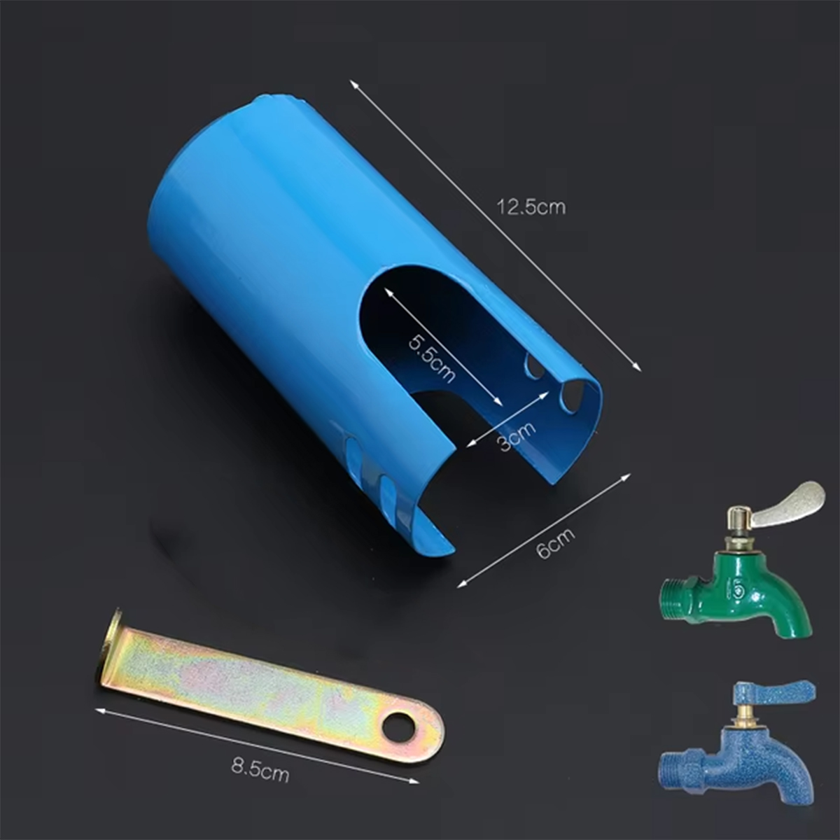 Faucet Lock/Bib Tap Cover Lock Sistem Penutup/Tutup Kunci Kepala Paip ...