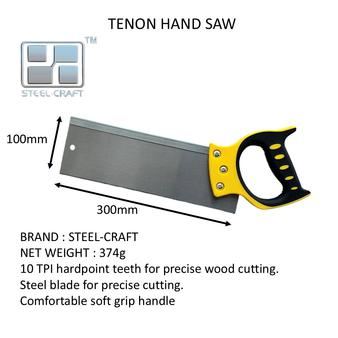 Steel-Craft 12” Mitre Box Storage Plastic Box, Tenon Hand Saw | Shopee ...