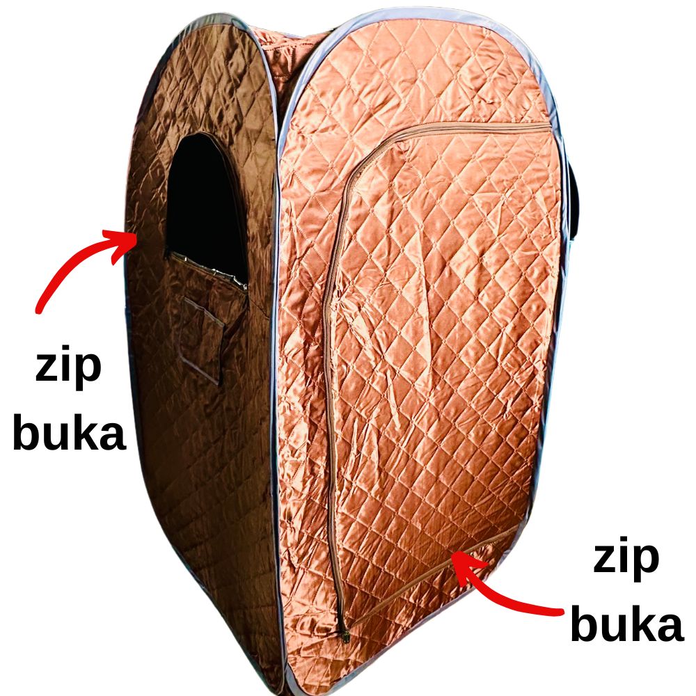 Plus Size Sauna Tent Extra Large Sauna Besar Kurus Badan Full Body ...
