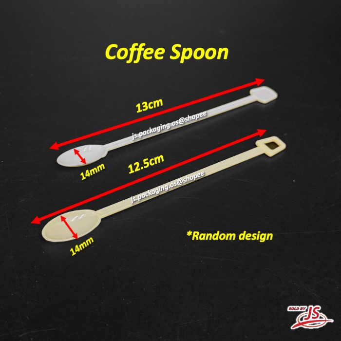 Disposable Coffee Tea Plastic Stirrer / Mini Spoon / Sudu Plastik Mini ...