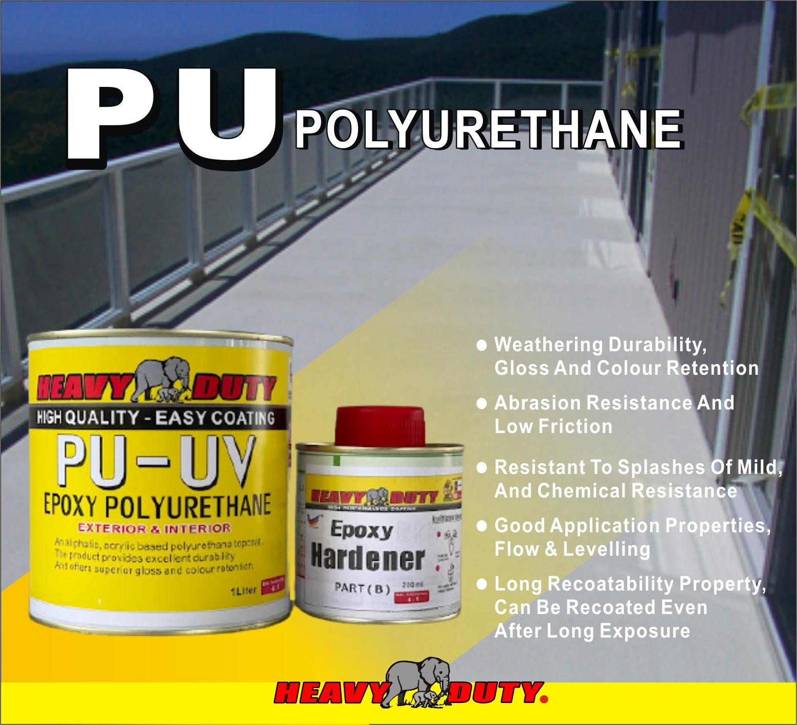 HEAVY DUTY ( MATT ) 5L PU Recoatable Finish Epoxy 5L Matt High ...