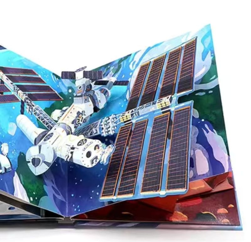 Space /Usborne Pop Up 3D Book Early Learning Story Book | Shopee Malaysia