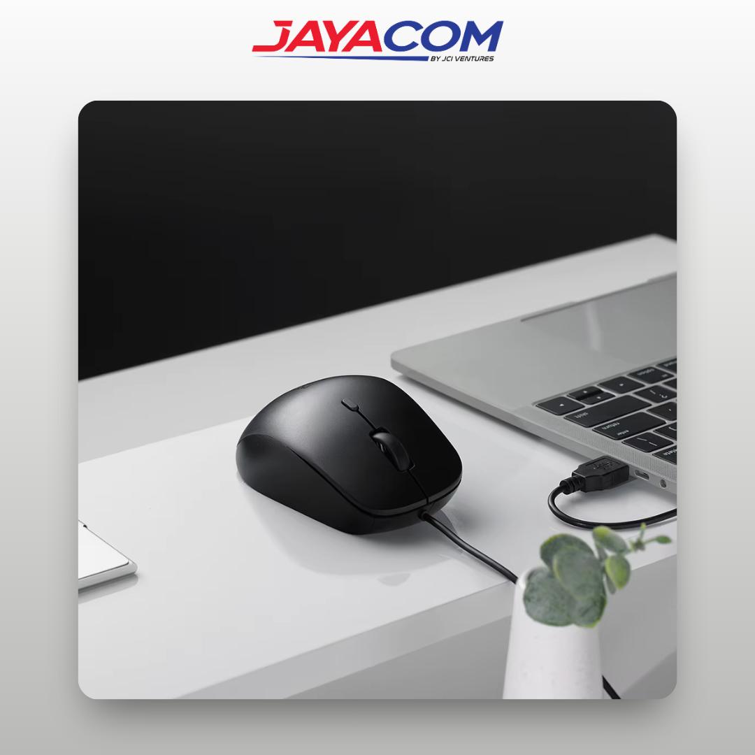 Rapoo N500 Wired Optical Mouse – Black / White (Adjustable 3600 DPI ...