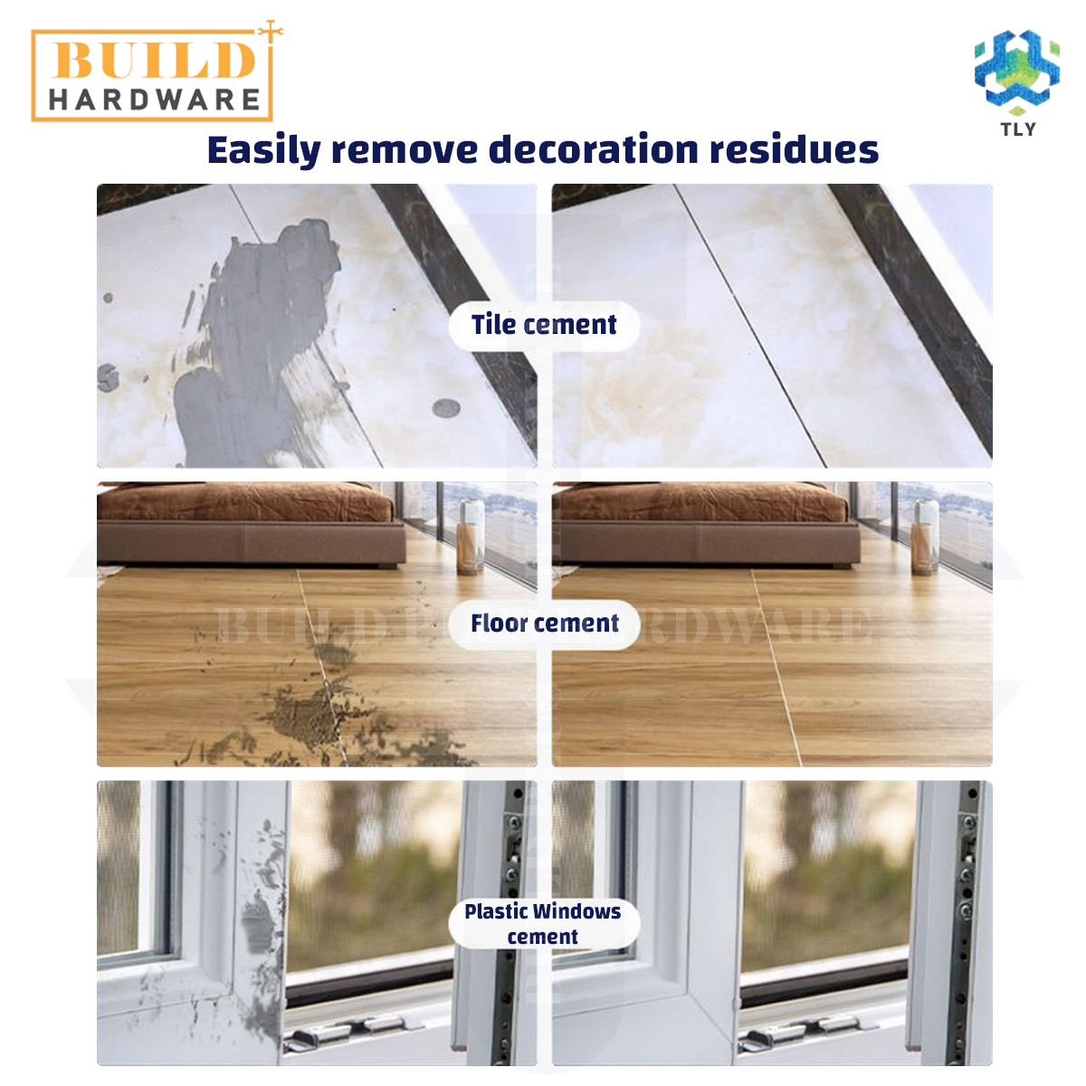 TLY Cement Detergent 500ML Cement Stain Remover Cleaning Pencuci Simen ...