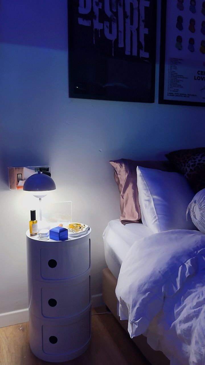 Compo Round Drawer / Kartell Storage Cabinet / Stackable Bedside Table ...
