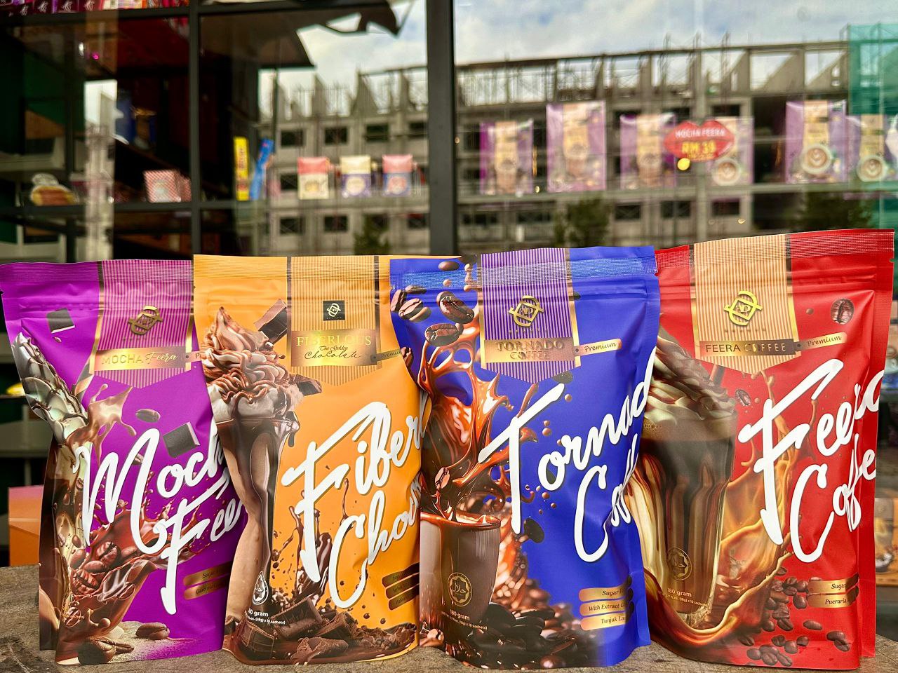 Feera Coffee / Fiberlous Golden Chocolate / Mocha Feera / Tornado ...