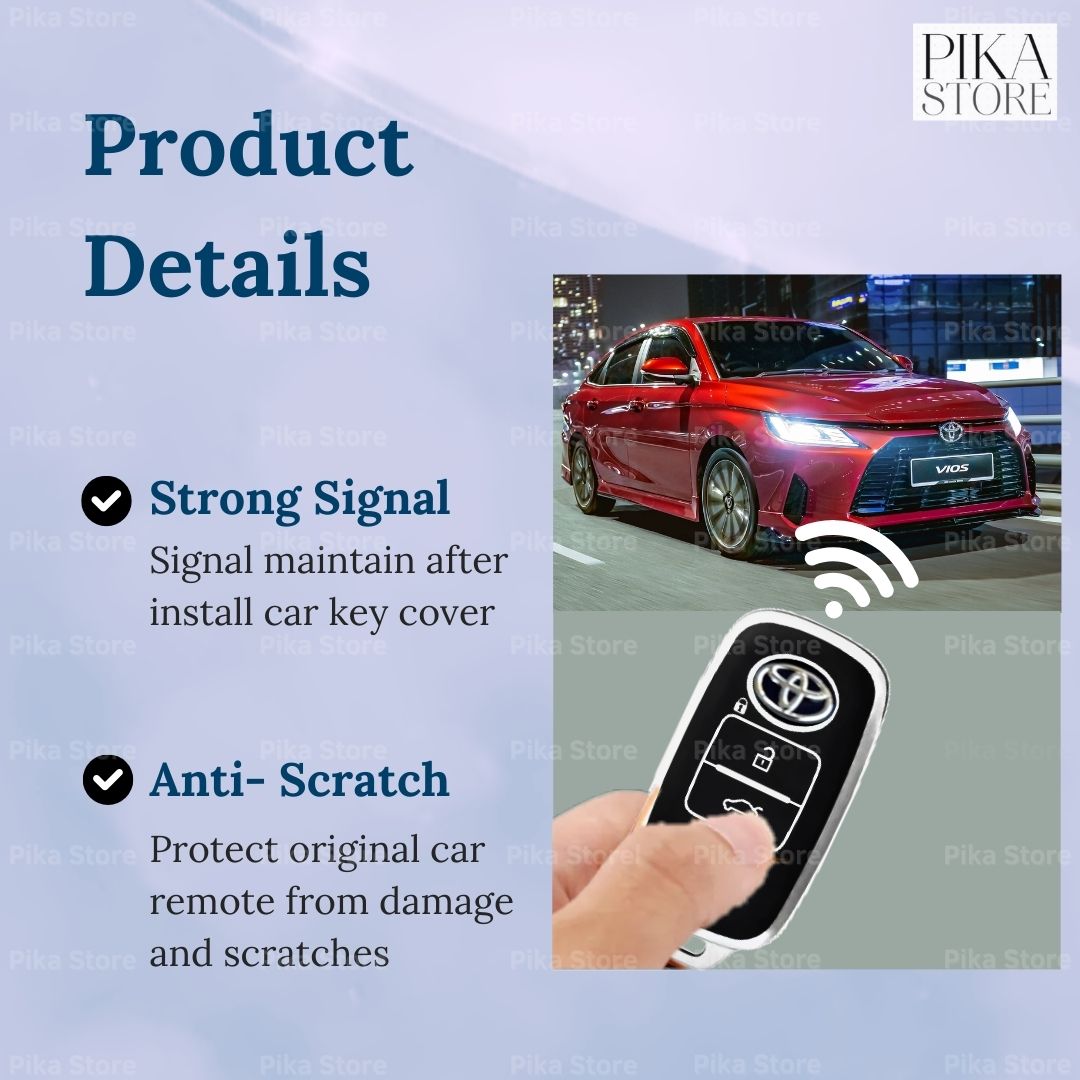 NEW Toyota Vios 2023 Key Cover Toyota Vios Key Cover 2024 Toyota Vios ...