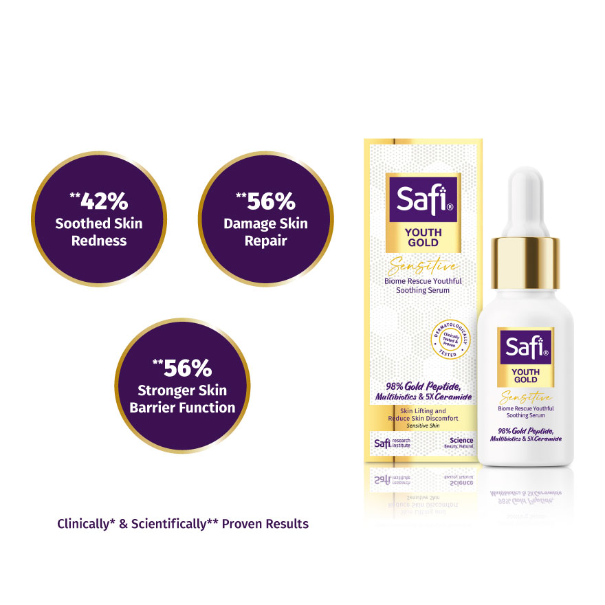(GWP - NOT FOR SALE) SAFI Youth Gold Sensitive Skin Barrier Repair ...