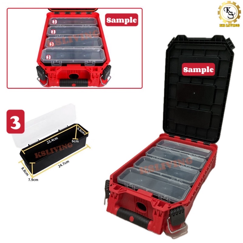 Kim.S DEPRO Multiple PP Plastic Mini Box Storage Box Tools Storage Box ...