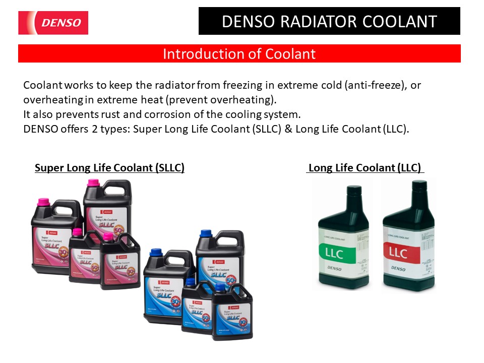 DENSO Cool Gear DI261475-0080 SLLC BLUE 4L COOLANT - HONDA, NISSAN ...