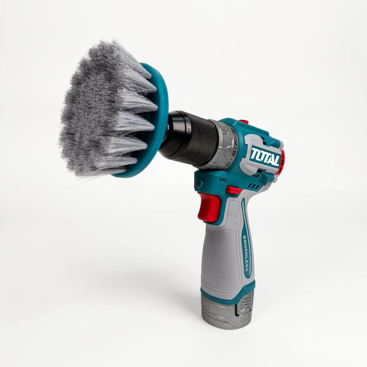 Total 16V Compact Brushless Drill (16V, 60NM, 13mm) with Metal Chuck ...