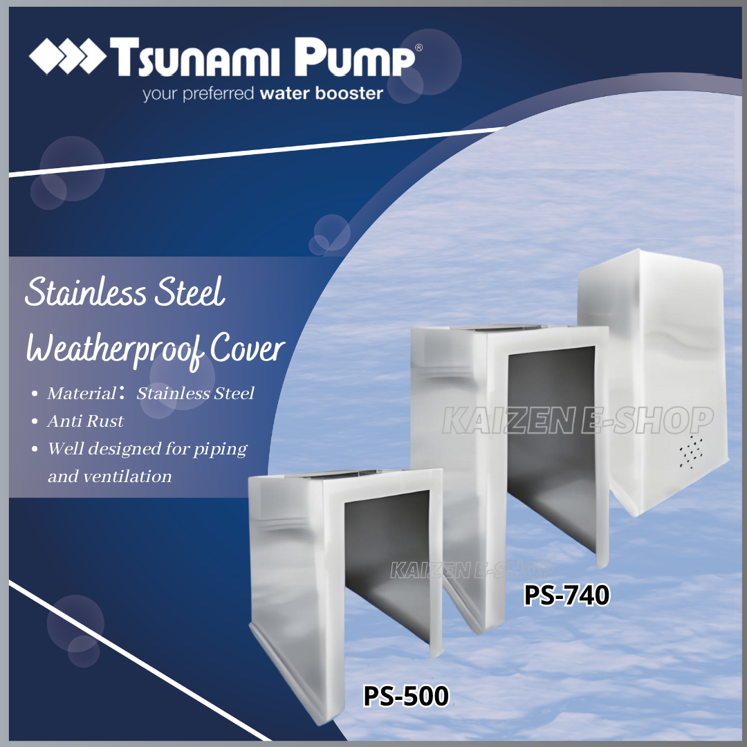 TSUNAMI PUMP Shelter Stainless Steel Cover For Water Pump | Shopee Malaysia