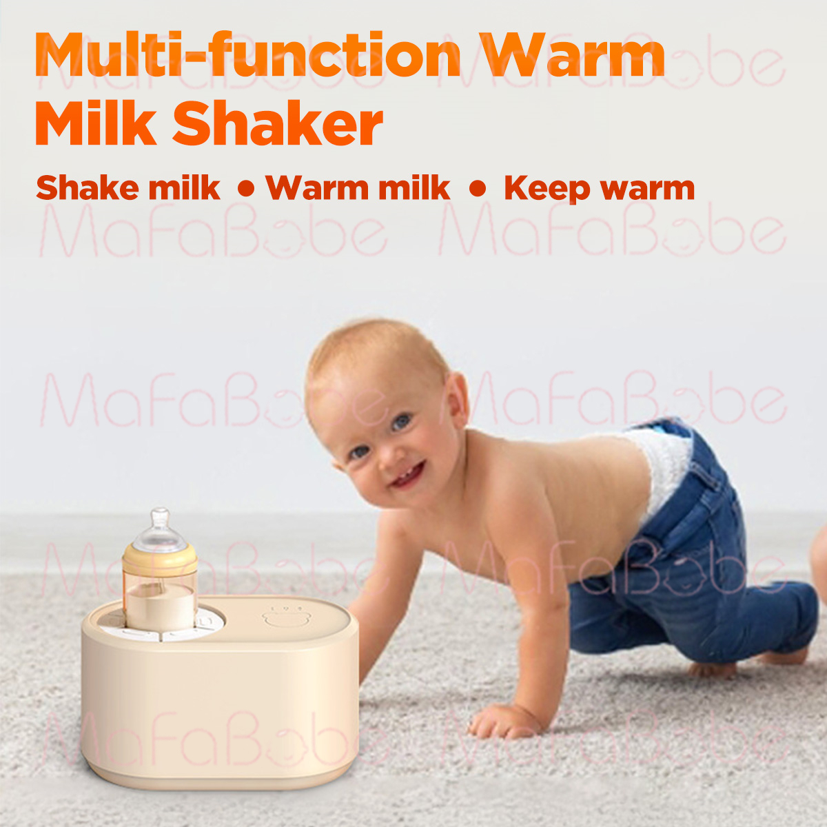 Baby Milk Shaker Machine Electric 3 Speed Adjustable Baby Milk Powder ...