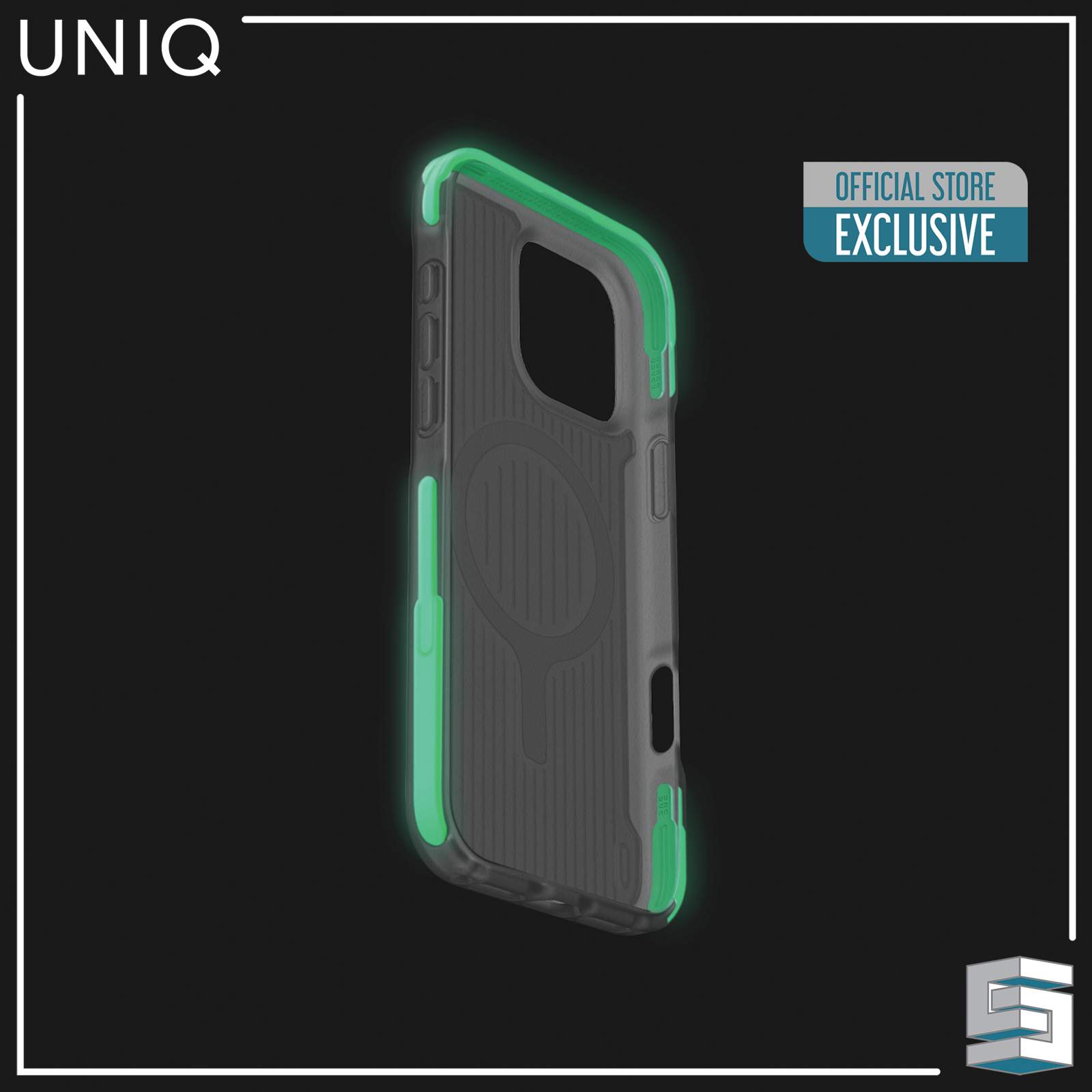 UNIQ Combat Active Hybrid MagClick Charging Case for iPhone 16 Pro/16 ...