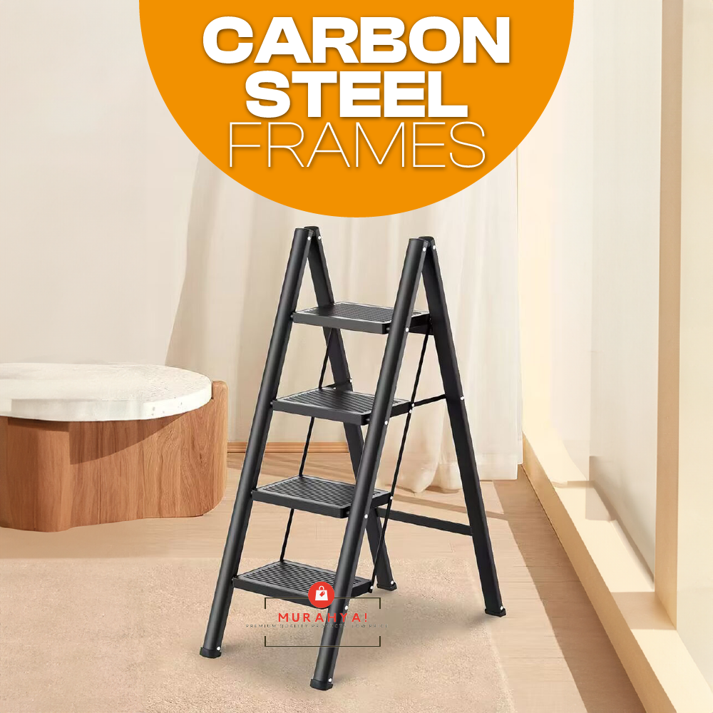 Heavy Duty Foldable Ladder Stool 2 in 1 Tangga Lipat Ladder Household 2 ...