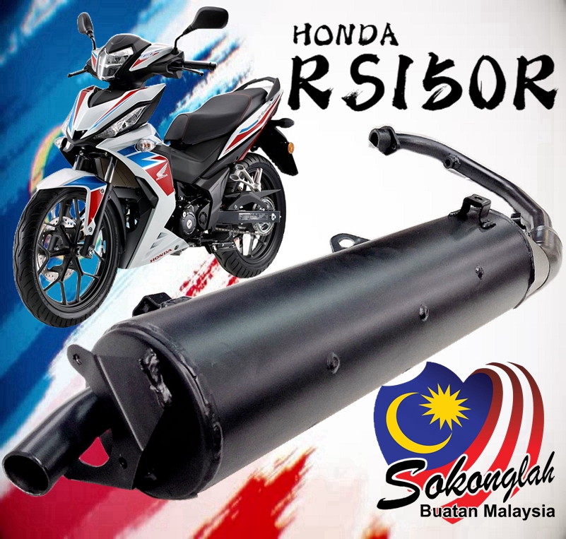 RS150 ekzos Std Honda RS 150 RS150R Standard ori muffler Exhaust EJM ...